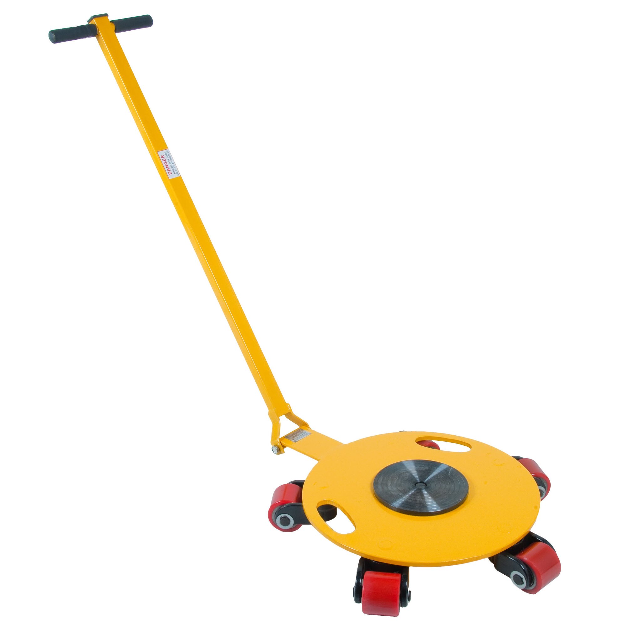 Heavy-duty cargo trolleys with 360° turnable wheels for indoor use ...