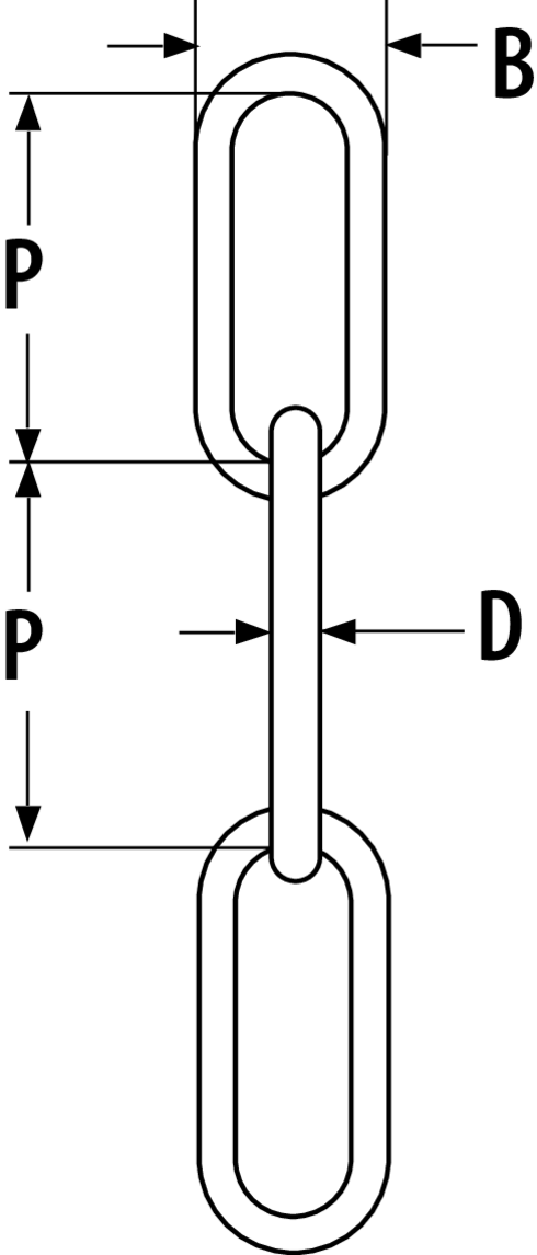 Stainless steel chain DIN 763 | CERTEX Germany