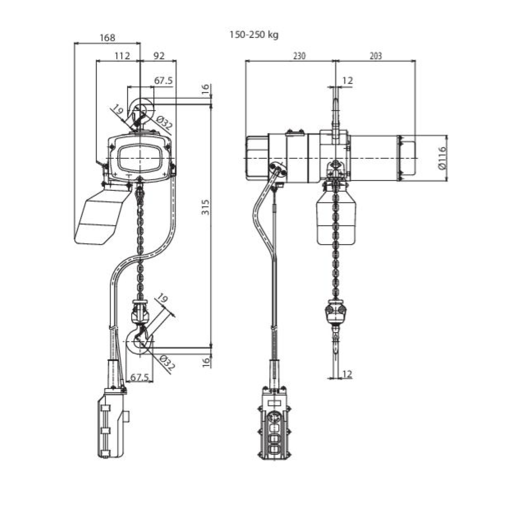 REMA Alpha 400V Elektrokettenzug - REMA - Webshop | CERTEX Deutschland