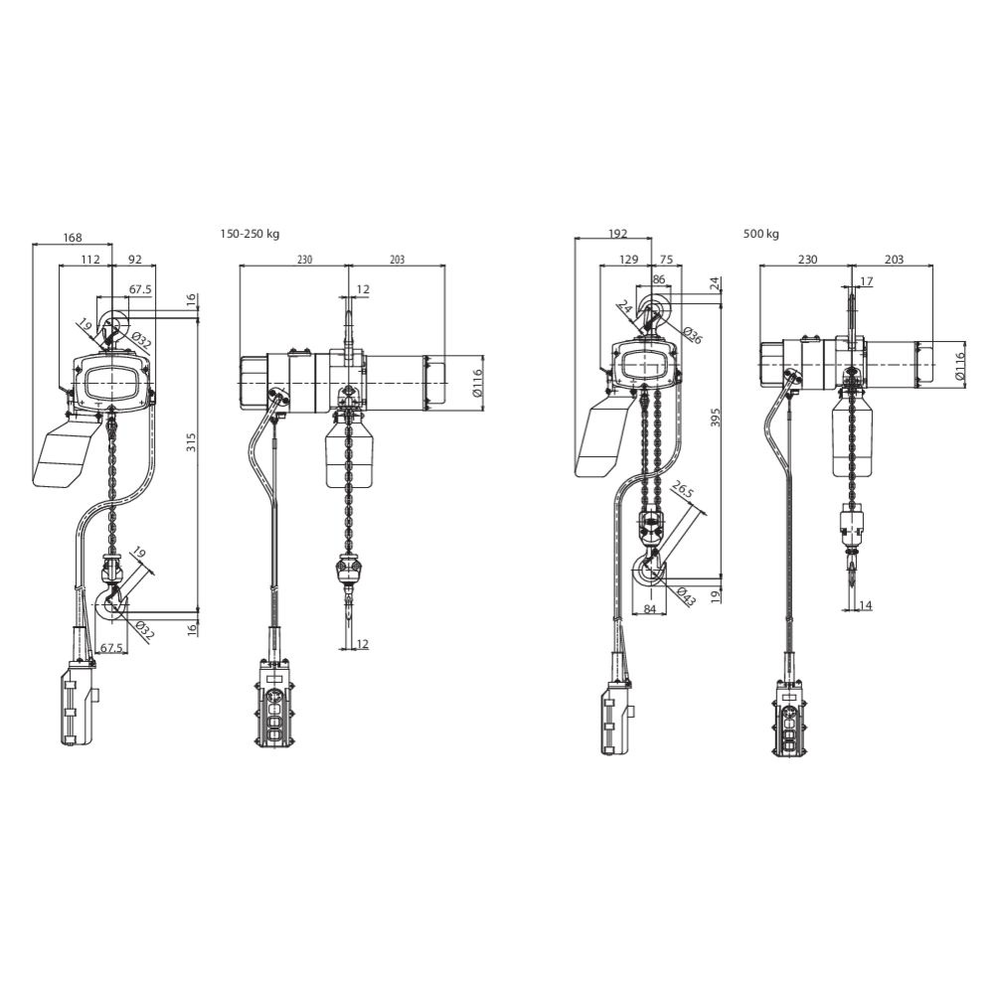REMA Alpha 400V Elektrokettenzug - REMA - Webshop | CERTEX Deutschland