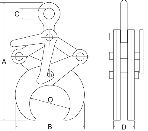 CRK tube lifting clamps | CERTEX Germany