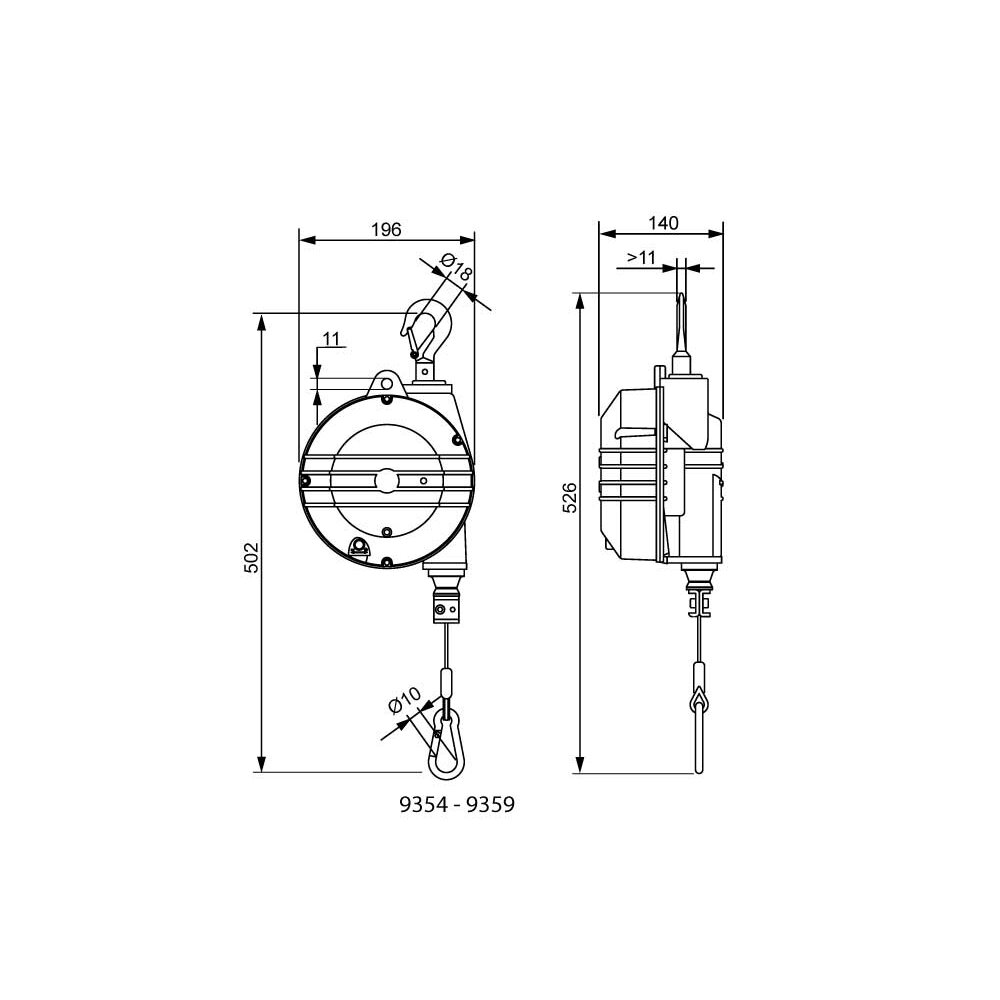 Tool balancer, heavy-weight design | CERTEX Germany