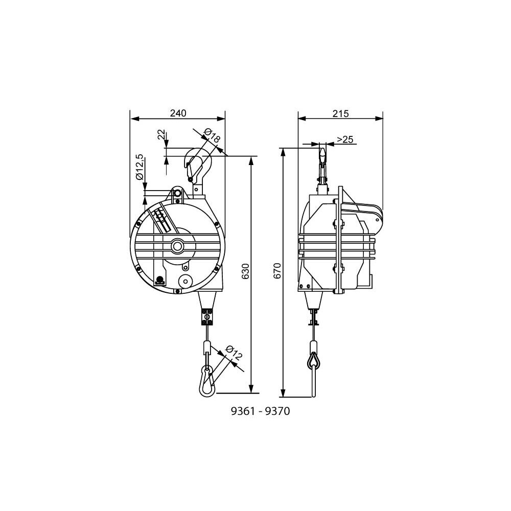 Tool balancer, heavy-weight design | CERTEX Germany