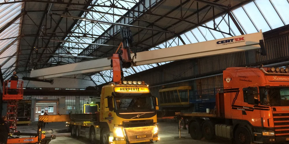 New indoor crane from Certex! | CERTEX Germany
