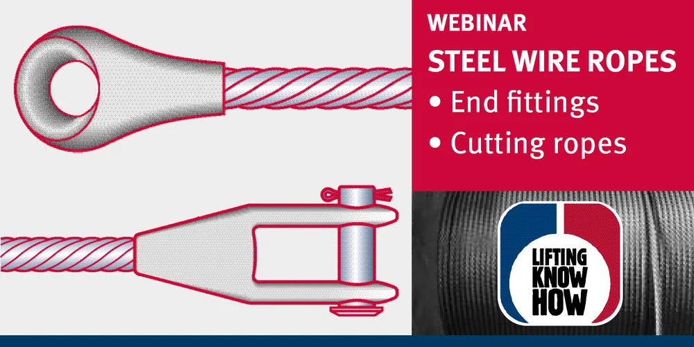Webinar Steel wire rope end fittings | CERTEX Germany